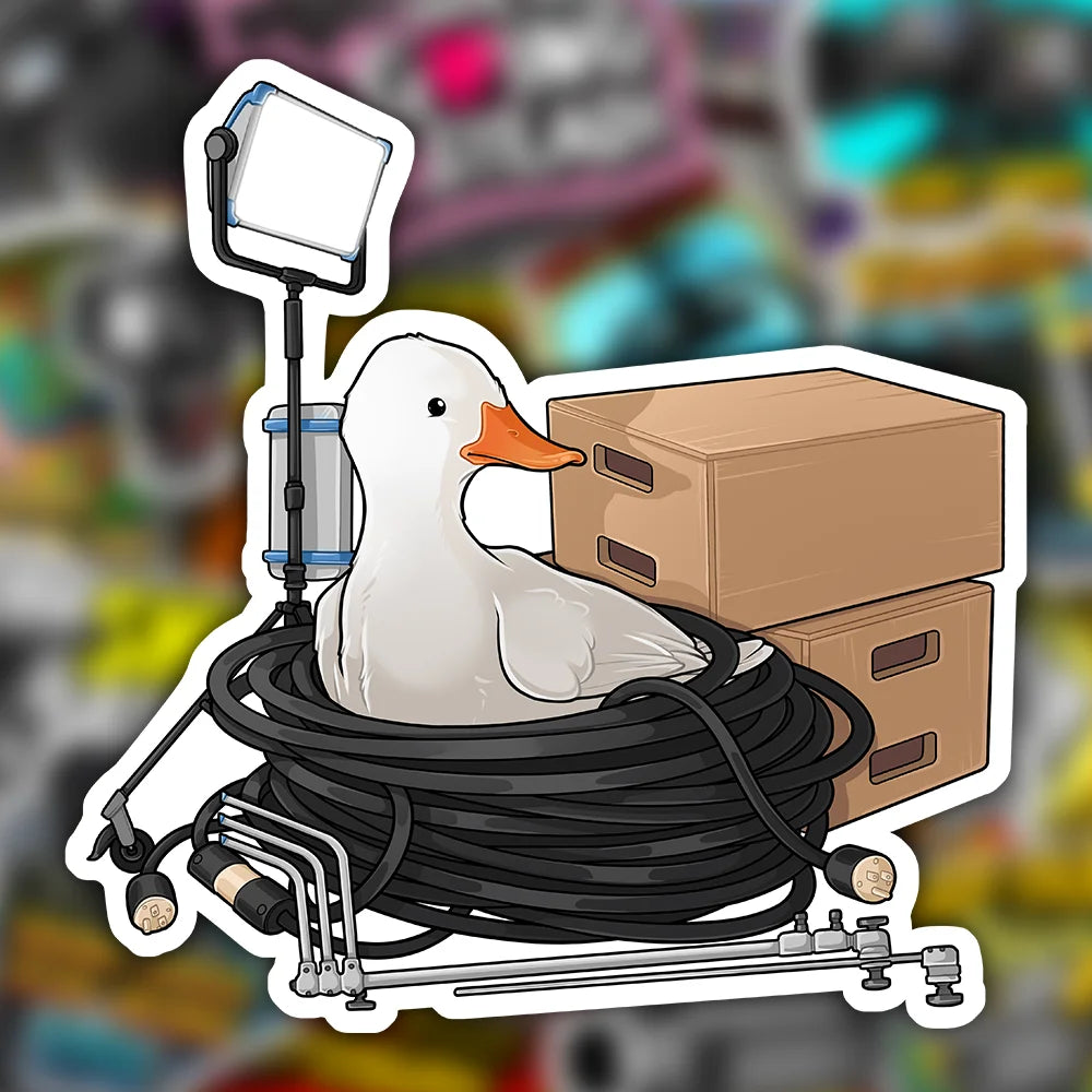 G&E Duck Sticker – MotionPicturePeels